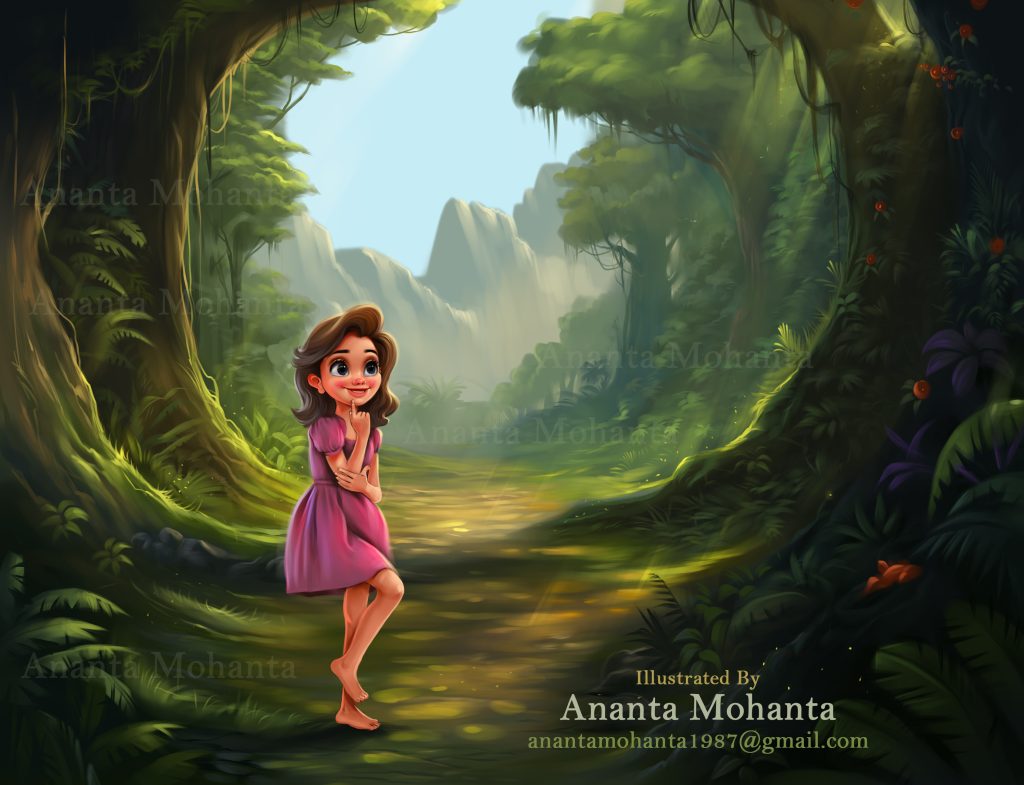 High quality children book artist in UK 2025 - Ananta Mohanta